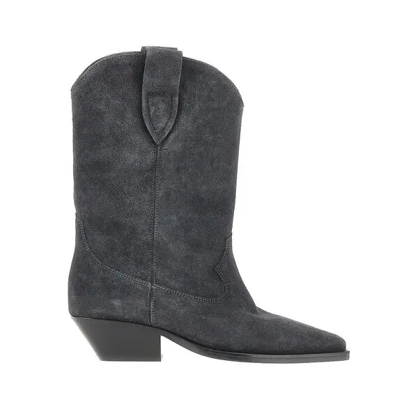 Isabel Marant Étoile Suede Leather 'duerto' Texan Boots - Gray
