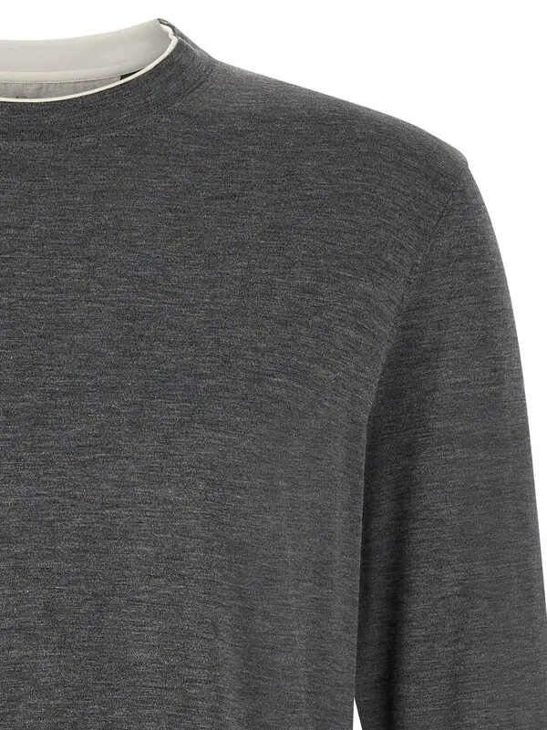 Brunello Cucinelli Silk And Cotton T-shirt