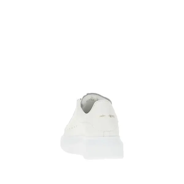 Alexander McQueen Leather Oversize Sneakers - White