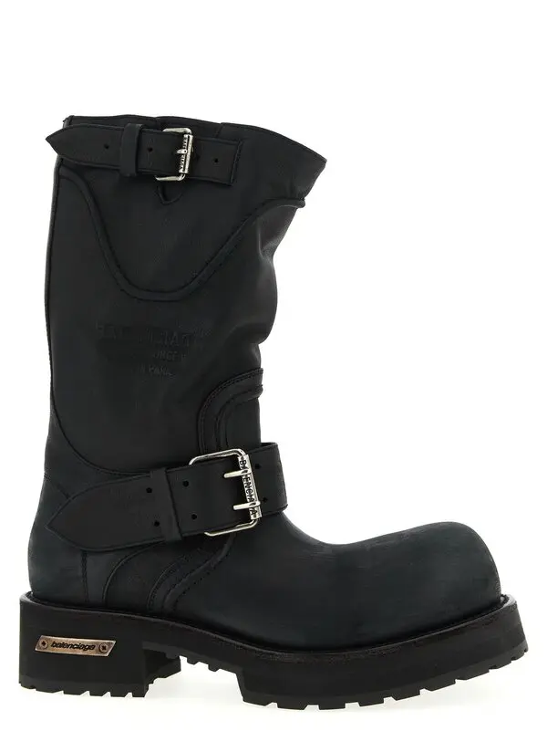 Balenciaga Venom' Boots - Black
