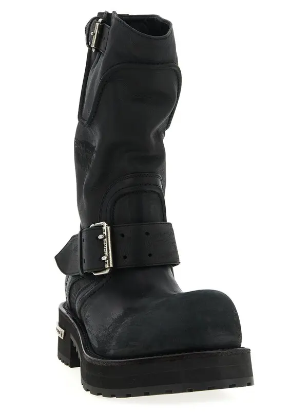 Balenciaga Venom' Boots - Black