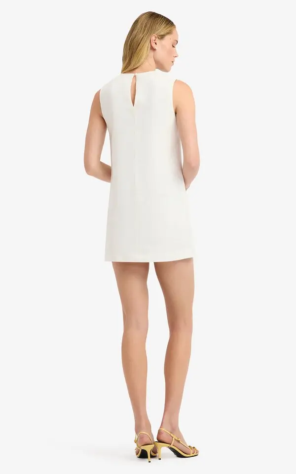 LEO LIN Yvonne Linen Mini Dress
