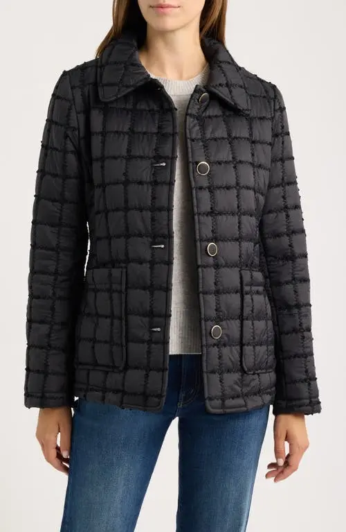 CECE DUPRAZ Quilted Barn Jacket - Black