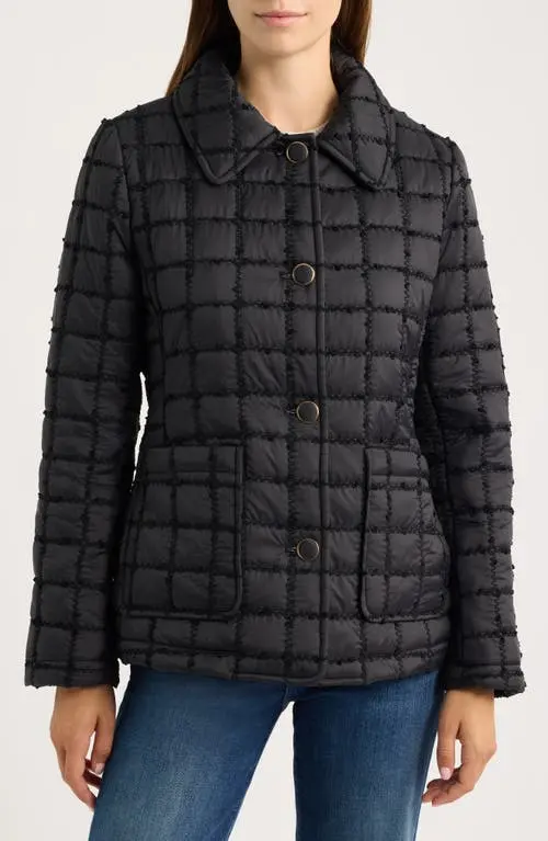 CECE DUPRAZ Quilted Barn Jacket - Black