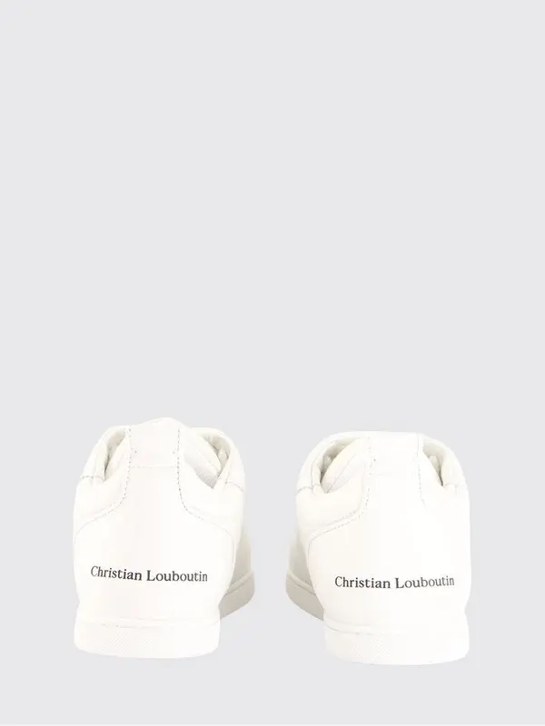 CHRISTIAN LOUBOUTIN Sk Vi Calf Leather Low-top Sneakers With Mesh Interior