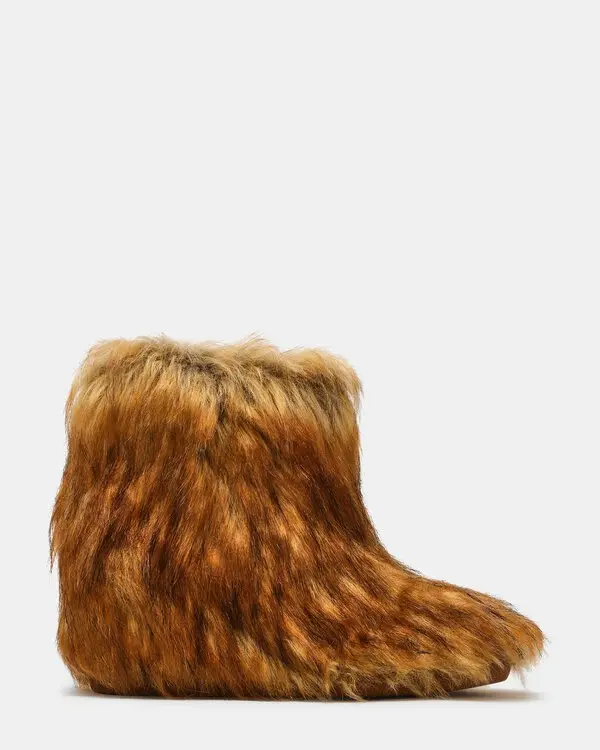 Steve Madden Misty Ankle Booties - Brown Multi