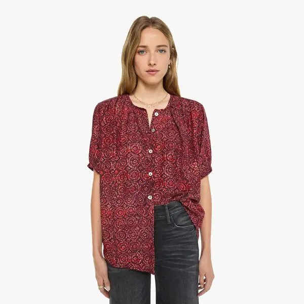 Natalie Martin Violet Top Sunburst Poppy