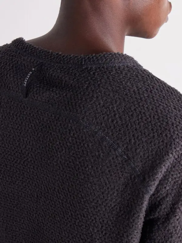 Satisfy Logo-appliquéd Fuzzfleece™ Ad T-shirt