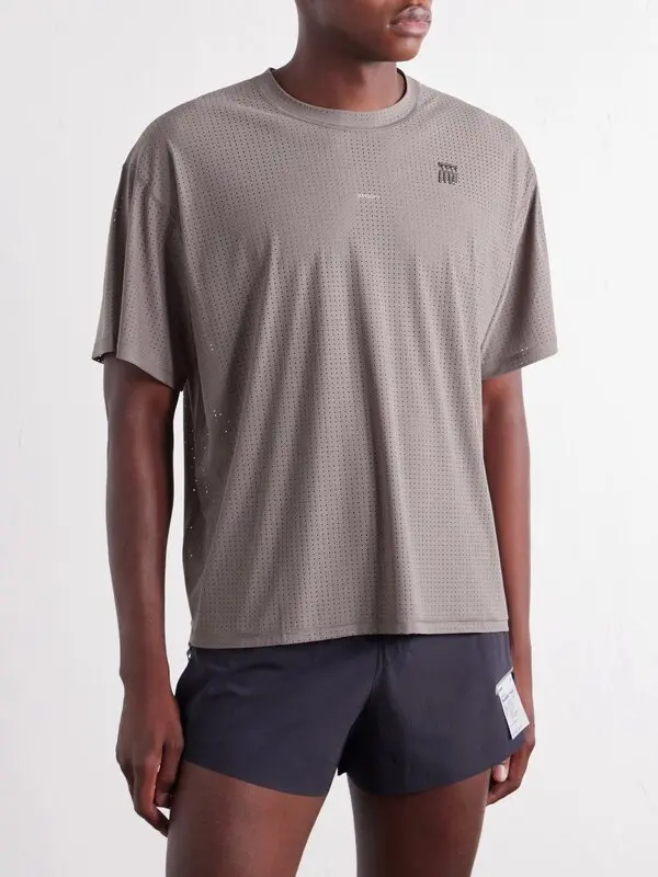 Satisfy Embellished Space-o™ Mesh T-shirt