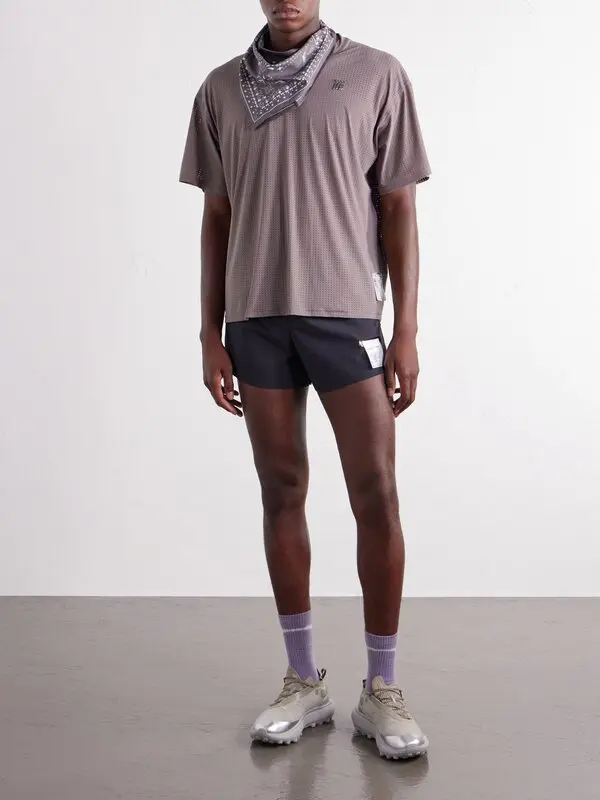 Satisfy Distance Straight-leg Logo-appliqu&eacute;d 2.5" Justice&trade; Shorts