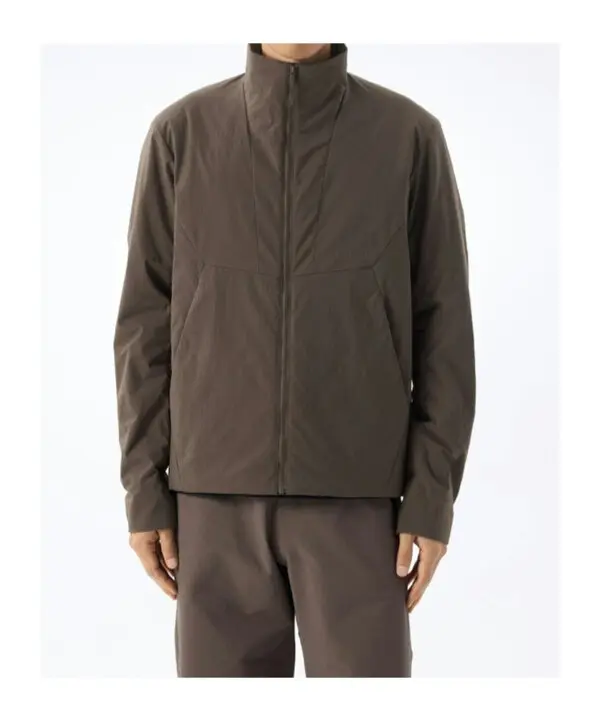 Veilance High-neck Zip-up Jacket - Sable