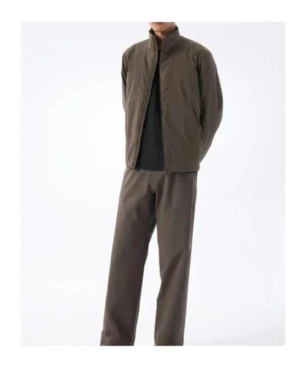 Veilance High-neck Zip-up Jacket - Sable