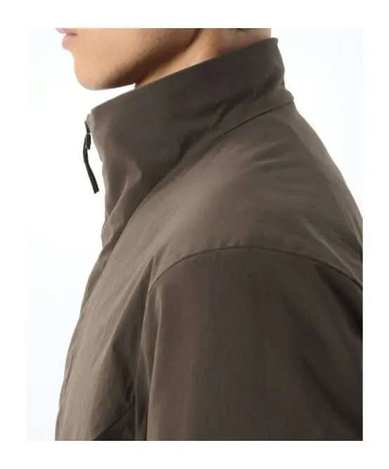Veilance High-neck Zip-up Jacket - Sable