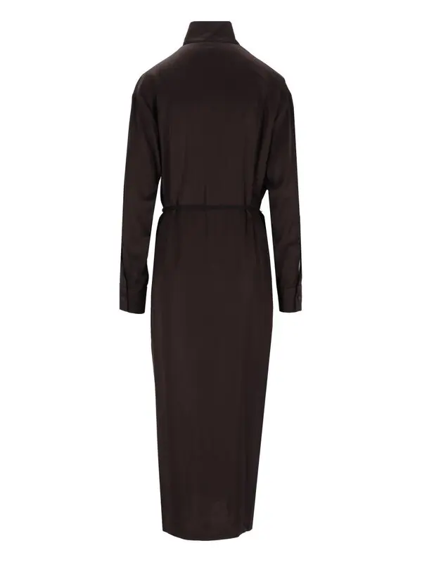 Barena Venezia Stand Collar Midi Dress