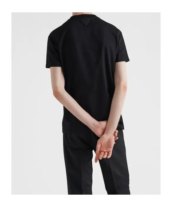 Prada Three Pack Cotton Jersey T-shirts