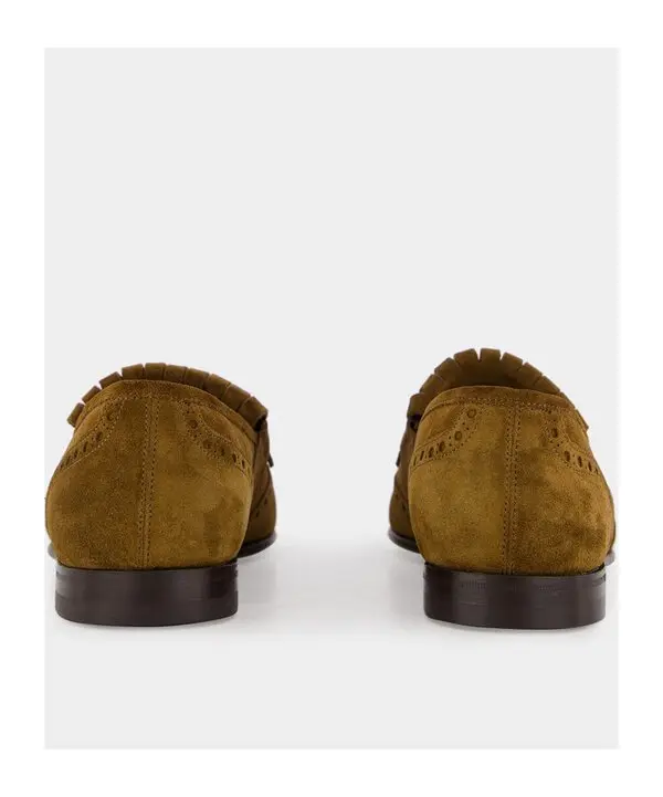 Manolo Blahnik Round Head Loafer Shoes