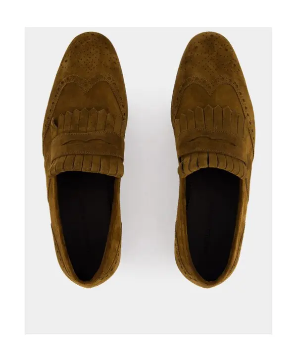 Manolo Blahnik Round Head Loafer Shoes