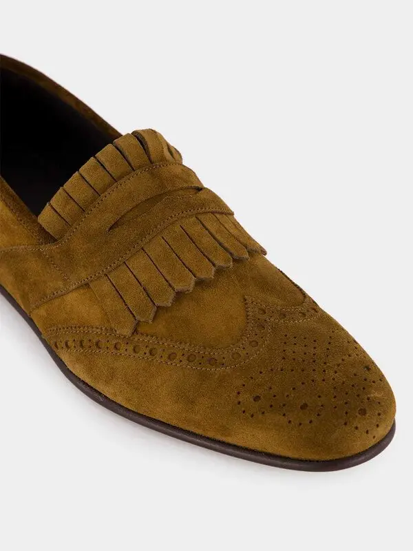 Manolo Blahnik Round Head Loafer Shoes