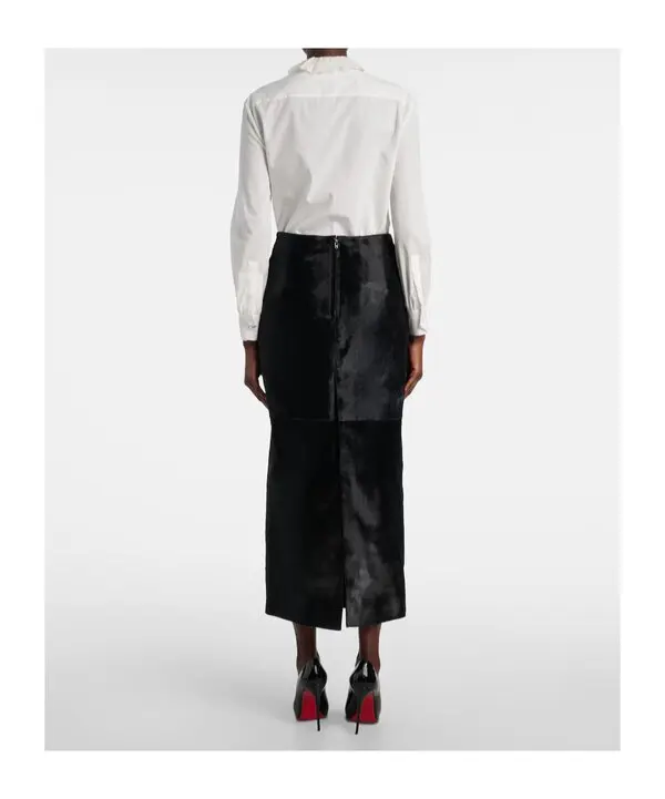Nour Hammour Zipper Skirt