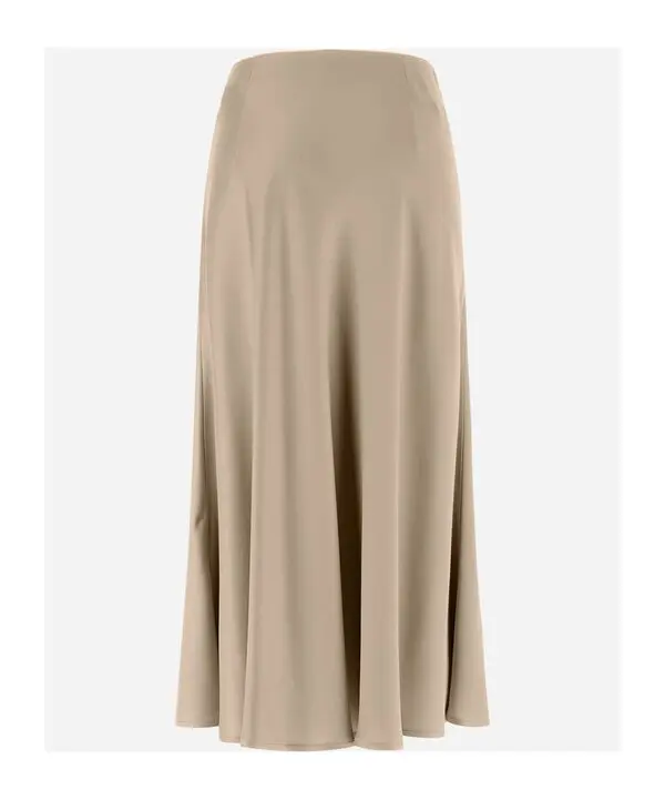 Herno Satin Midi Skirt