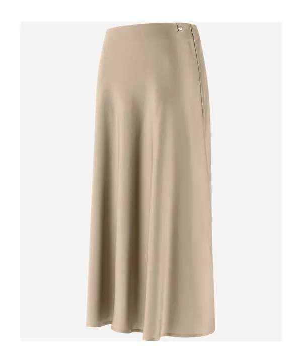 Herno Satin Midi Skirt
