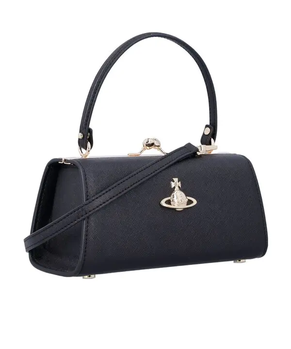 VIVIENNE WESTWOOD Orb Plaque Doll Top Handle Bag