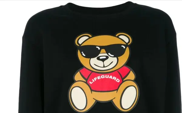 Moschino Bear Printed Sweater