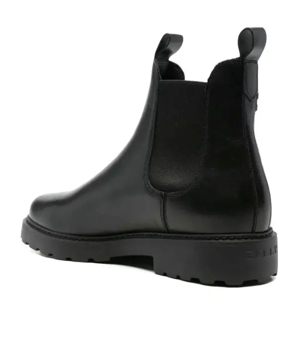Bally Anni Moon Elastic-panel Leather Boots