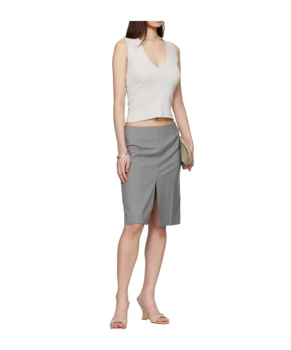 FLORE FLORE Dewi Vest - Light Grey