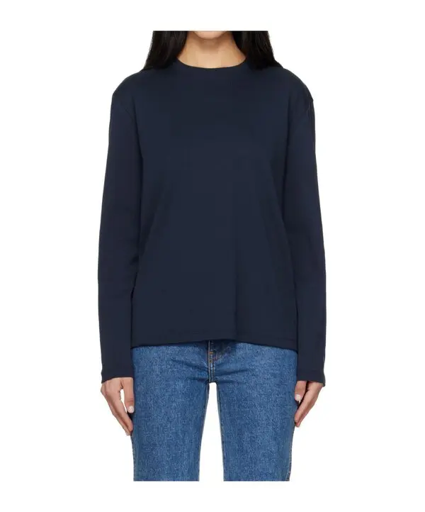 FLORE FLORE Maggie Long-sleeve T-shirt - Navy