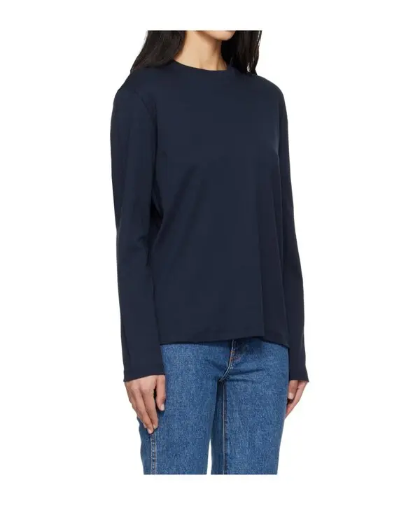 FLORE FLORE Maggie Long-sleeve T-shirt - Navy