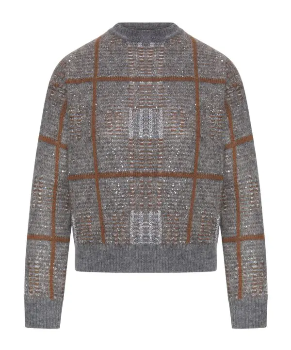 Max Mara Boxy Fit Jumper - Gray