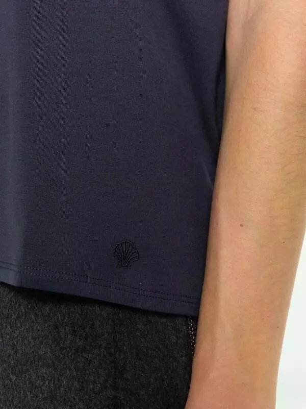 Loulou De Saison Basiluzzo Logo-embroidered T-shirt