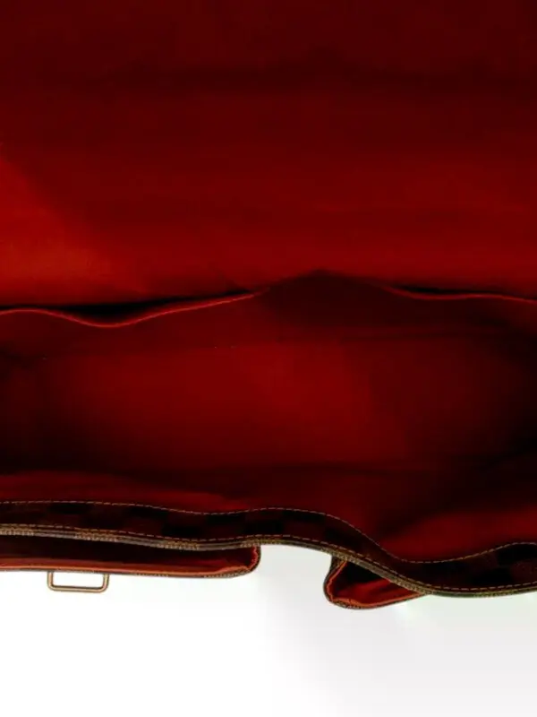 LOUIS VUITTON 2003 Damier Ebene Broadway Satchel