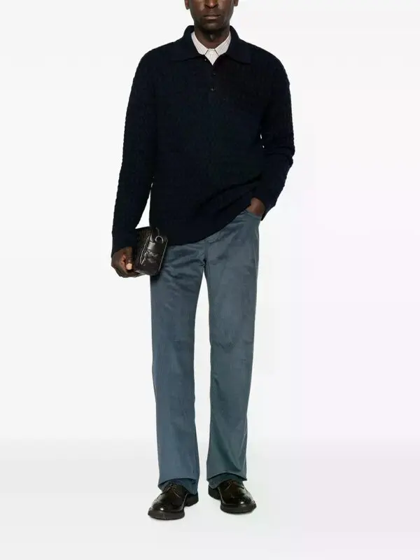 Etro Corduroy Straight-leg Trousers