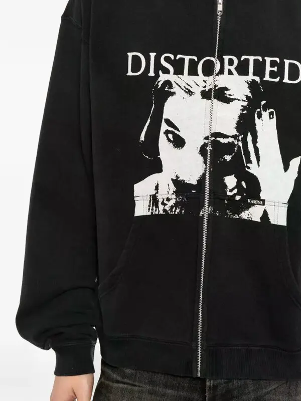 KAMIYA Graphic-print Hoodie