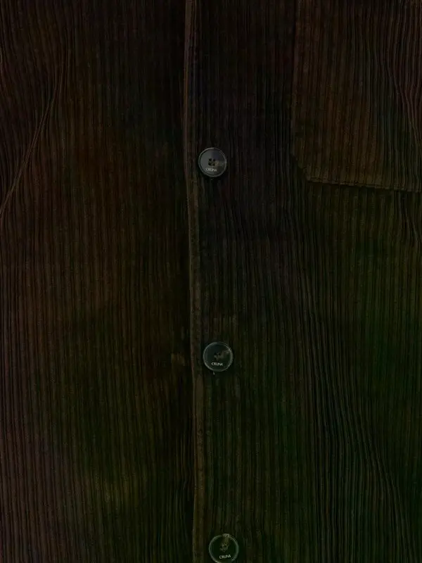 CRUNA Corduroy-texture Chest-pocket Shirt Jacket