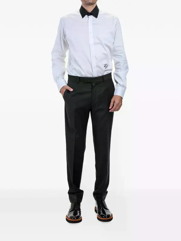 Karl Lagerfeld Road Regular-fit Tailored Trousers