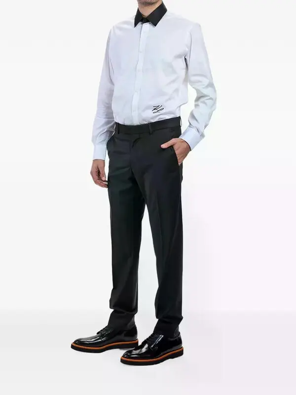 Karl Lagerfeld Road Regular-fit Tailored Trousers