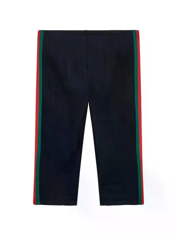 Gucci Web-stripe Cropped Trousers