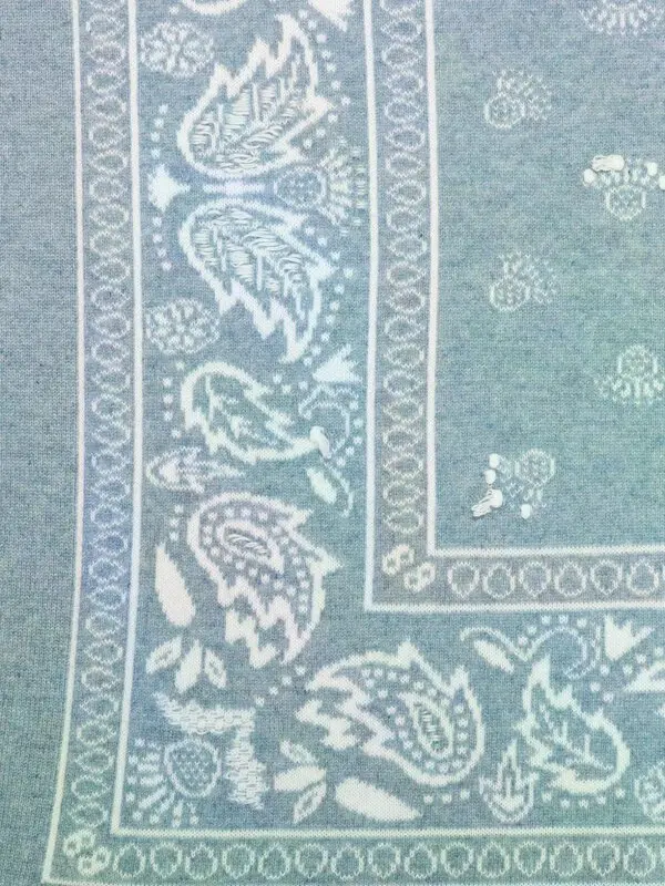 BARRIE Paisley-print Scarf
