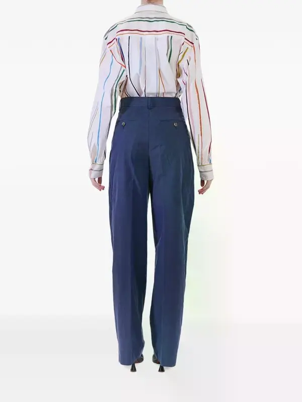 Paul Smith Pleated Wide-leg Trousers
