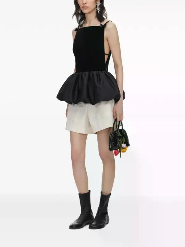 SELF-PORTRAIT Bubble-hem Top