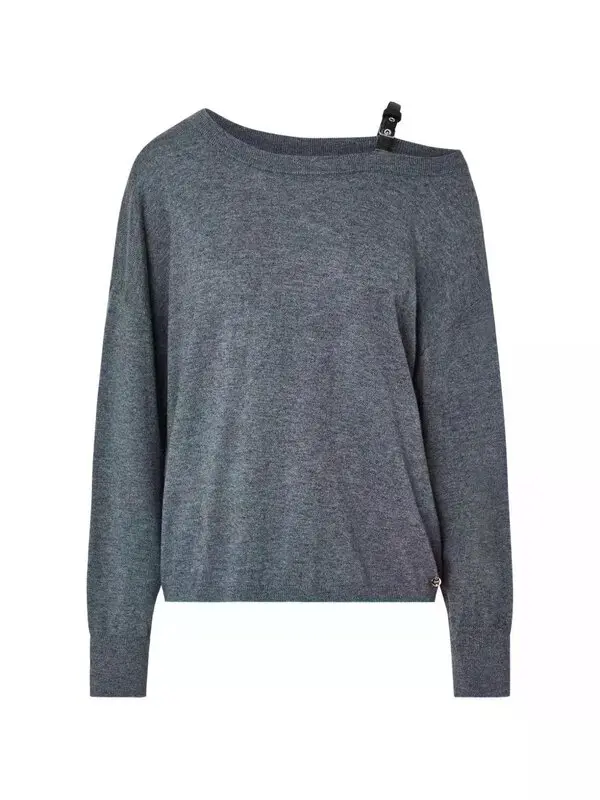 Liu Jo Wool Blend Sweater With Buckle