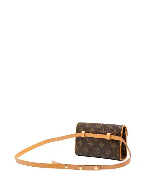 LOUIS VUITTON 2002 Monogram Pochette Florentine Belt Bag