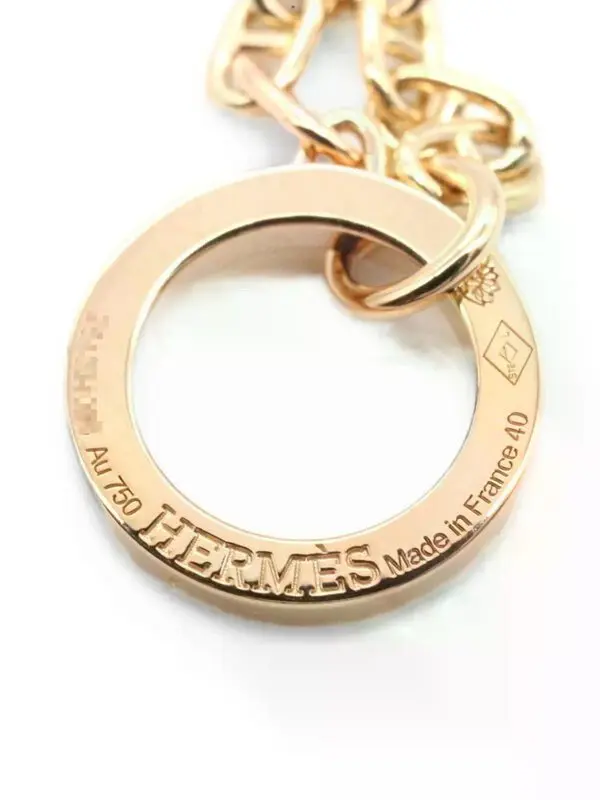 Hermès 2010s Chaîne D'ancre Verso Gm Necklace