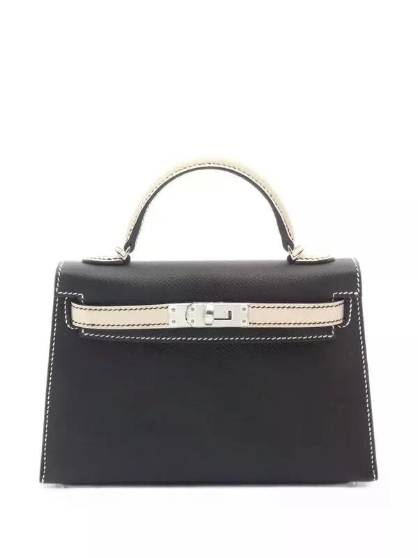 Hermès 2026 Mini Kelly Tote Bag - Black
