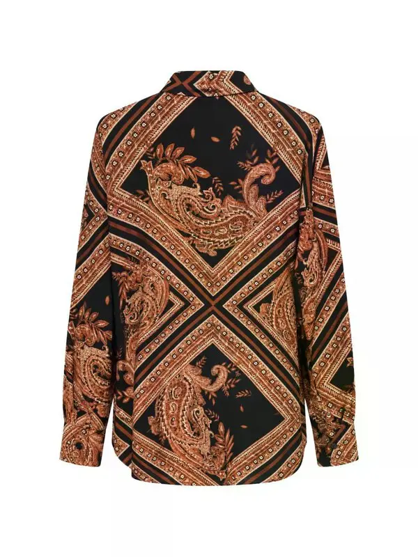 CLIPS Paisley-print Shirt