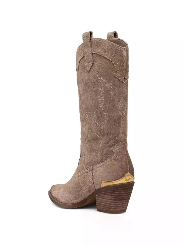 Liu Jo Suede Cowboy Boots