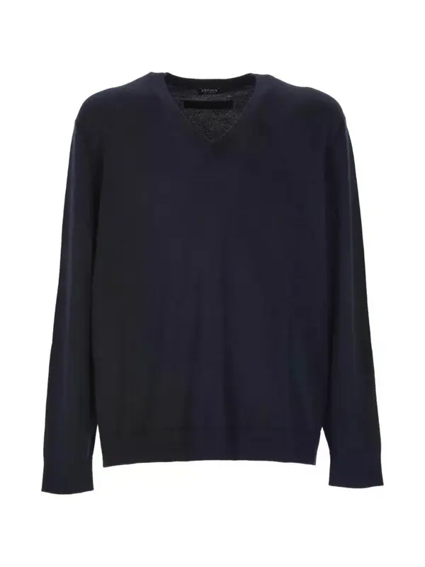 Zegna V-neck Cashmere Sweater